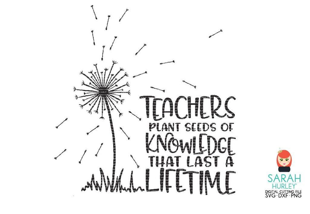 Teachers Plant Seeds - So Fontsy