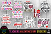 Teachers Valentines Day Stickers Bundle- Teacher Stickers - So Fontsy