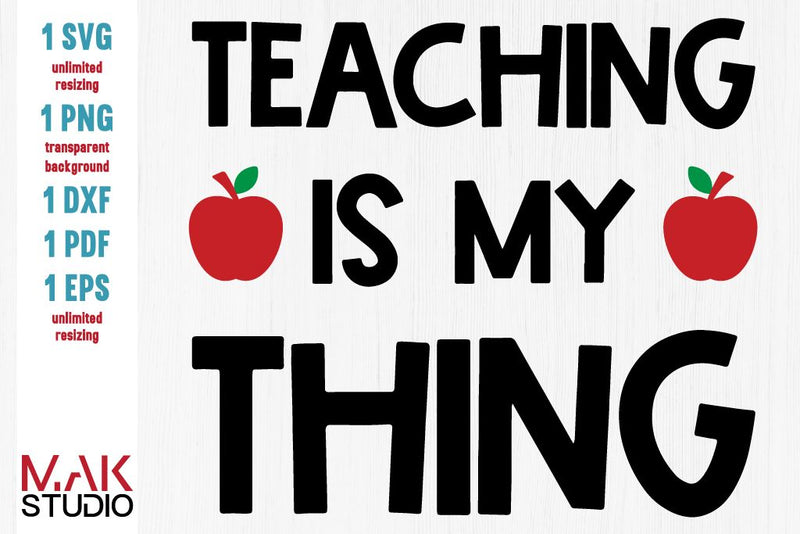 Teaching is my thing svg, Teaching is my thing svg file, Hashtag ...