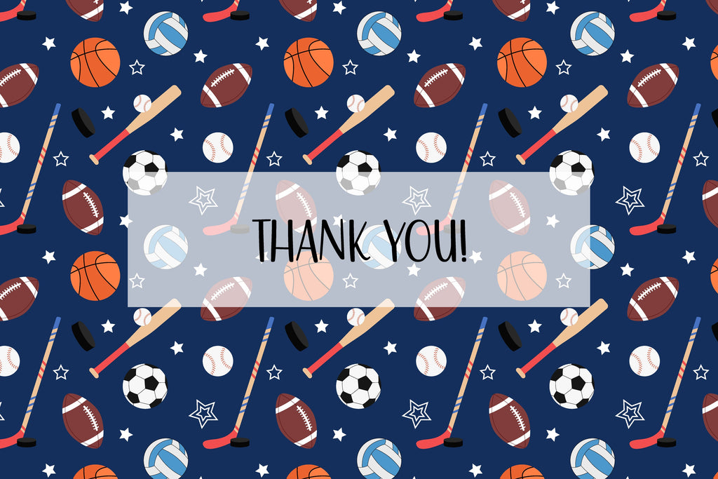 Team Sports Digital Paper | Sport JPG Patterns - So Fontsy