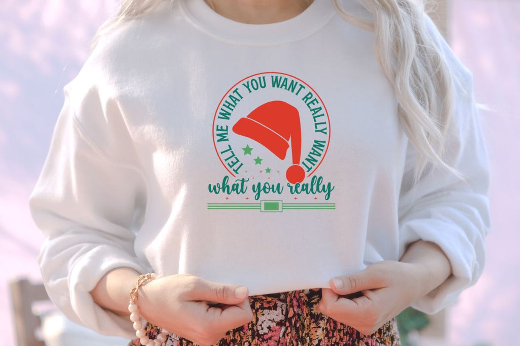 Tell me what you want really want what you really SVG - So Fontsy
