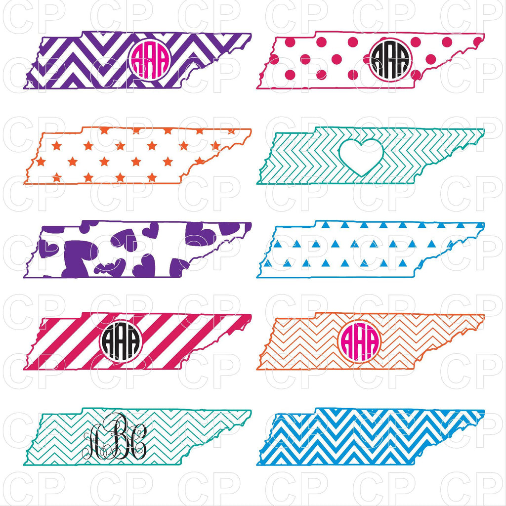 Tennessee SVG Bundle - So Fontsy