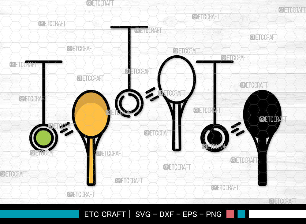 Tennis Icons Color, Tennis Svg, Tennis Ball Svg, Tennis Racket , Sports ...
