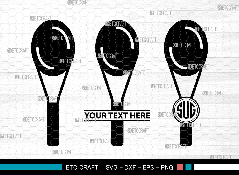 Tennis Icons Monogram, Tennis Svg, Tennis Ball Svg, Tennis Racket ...