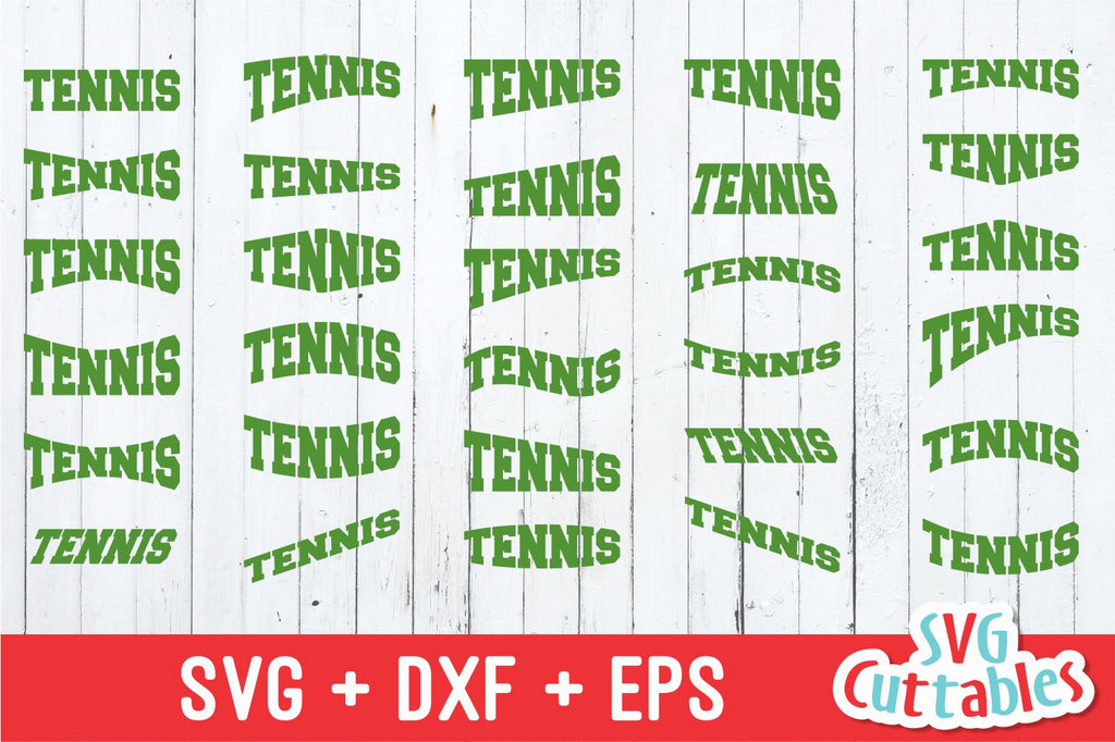 Tennis Layouts - So Fontsy