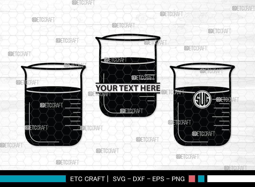 Test Tube Monogram SVG, Chemistry Tools Svg, Flask Svg, Tube Svg ...