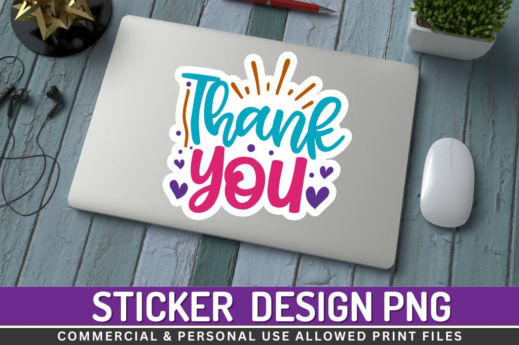 Thank you Sublimation PNG - So Fontsy
