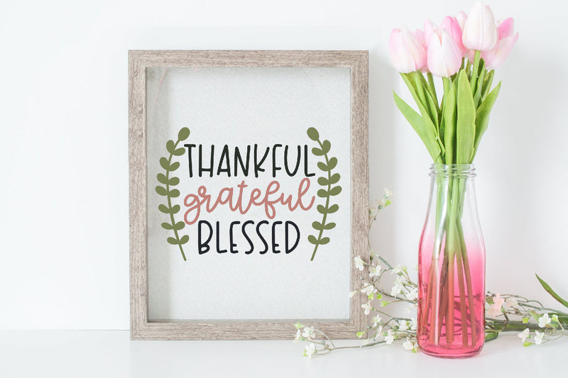 Thankful Bundle | Thanksgiving SVG Cut Files - So Fontsy