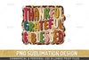 Thankful grateful & blessed Sublimation Design - So Fontsy