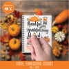 Thanksgiving Digital Sticker Pack PNG | Fall Stickers Bundle - So Fontsy