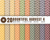 Thanksgiving Patterns BIG Bundle #1 - Printable Fall Digital Papers ...