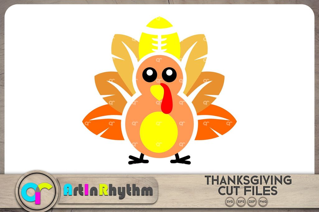 Thanksgiving turkey SVG bundle - So Fontsy