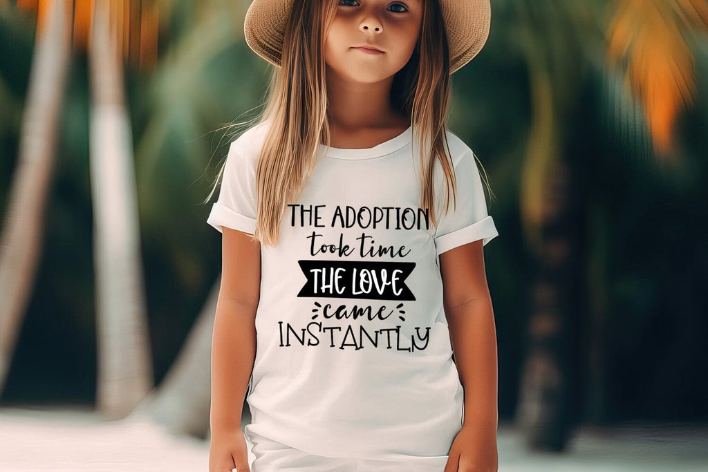 The Adoption Took Time SVG I Baby Adoption SVG I Foster SVG - So Fontsy