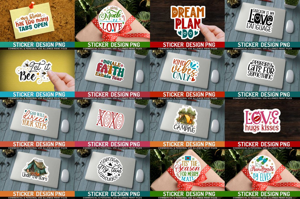 The Amazing Stickers Big Bundle - So Fontsy