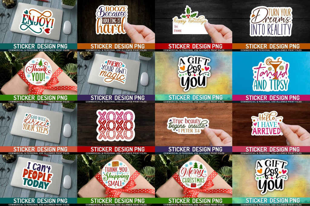 The Amazing Stickers Big Bundle - So Fontsy