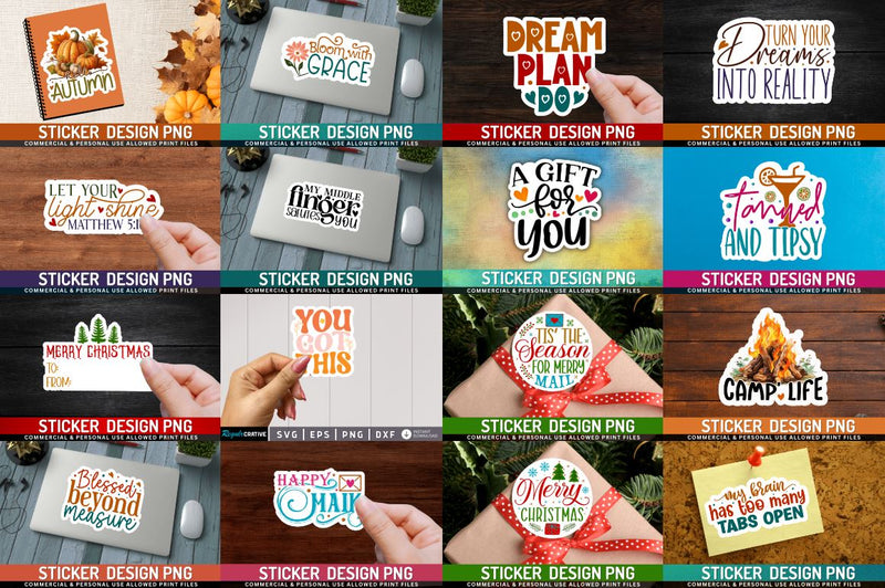 The Amazing Stickers Big Bundle - So Fontsy