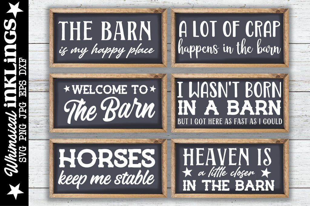 The Barn SVG Collection - So Fontsy