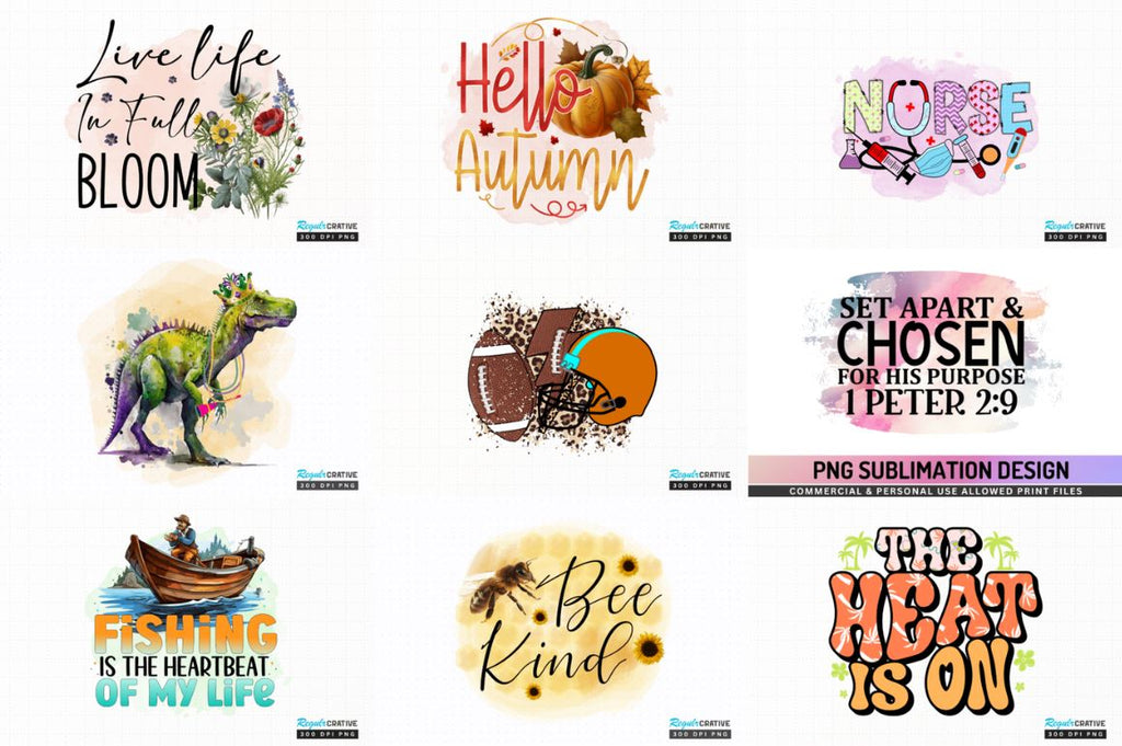 The Big Sublimation Bundle - So Fontsy