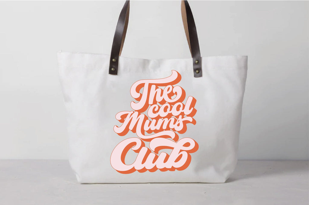 The Cool Mums Club svg design - So Fontsy