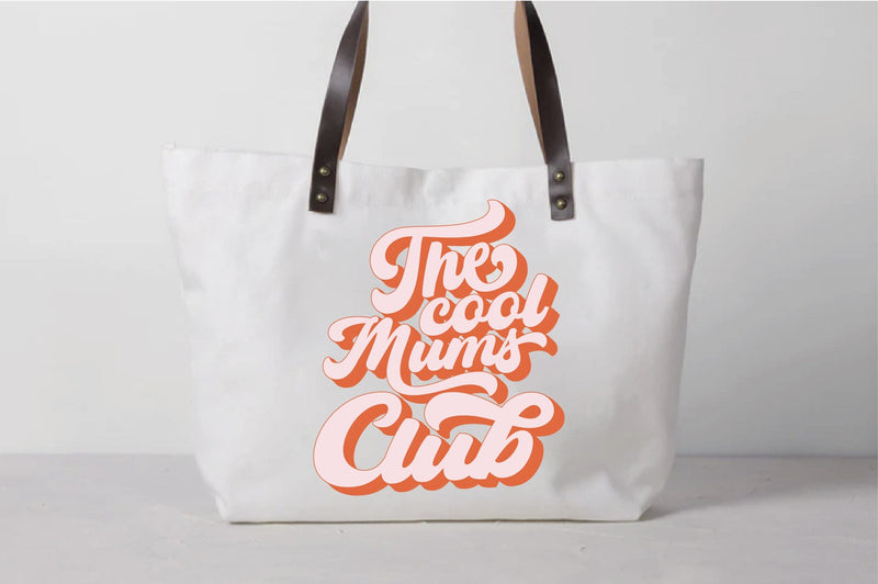 The Cool Mums Club svg design - So Fontsy