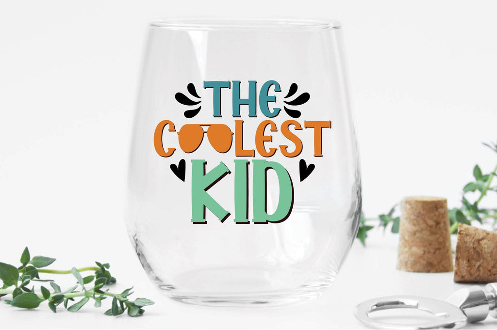 The coolest kid svg - So Fontsy