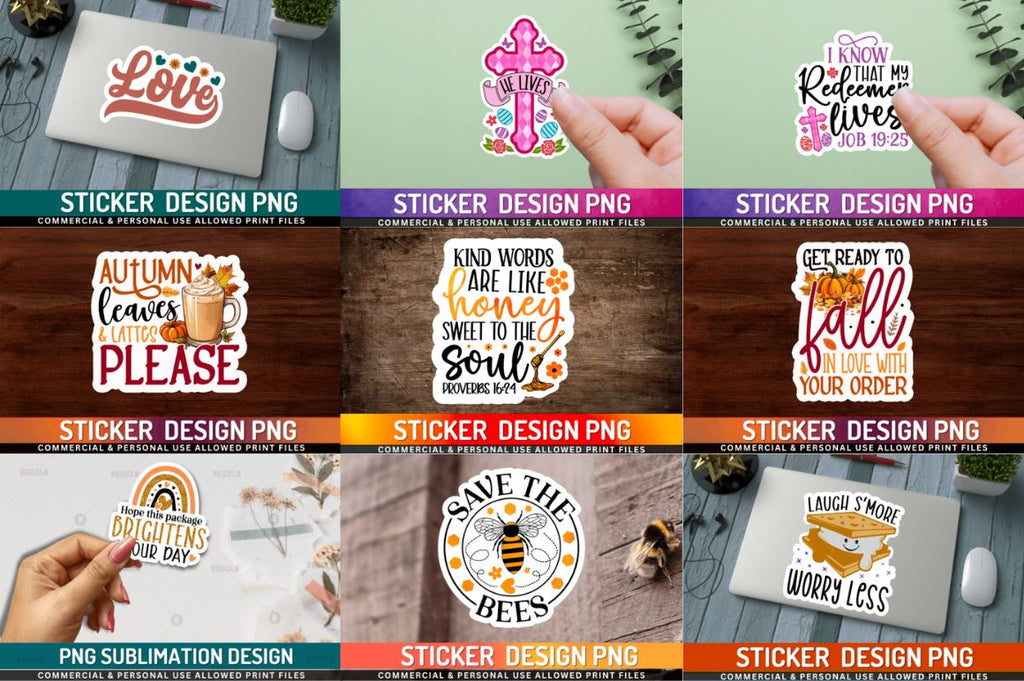 The Creative Stickers Big Bundle - So Fontsy