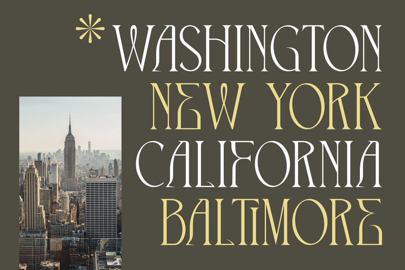 THE CRONICLE Typeface - So Fontsy