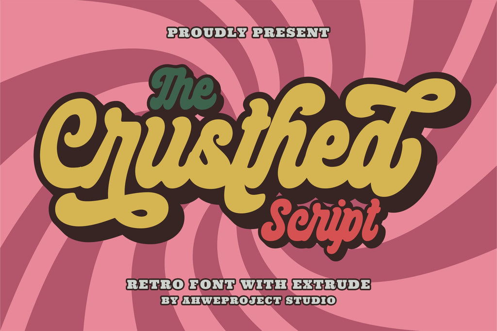 The Crusthed - Bold Retro Display - So Fontsy