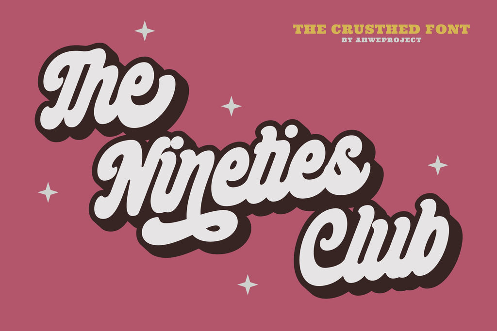 The Crusthed - Bold Retro Display - So Fontsy