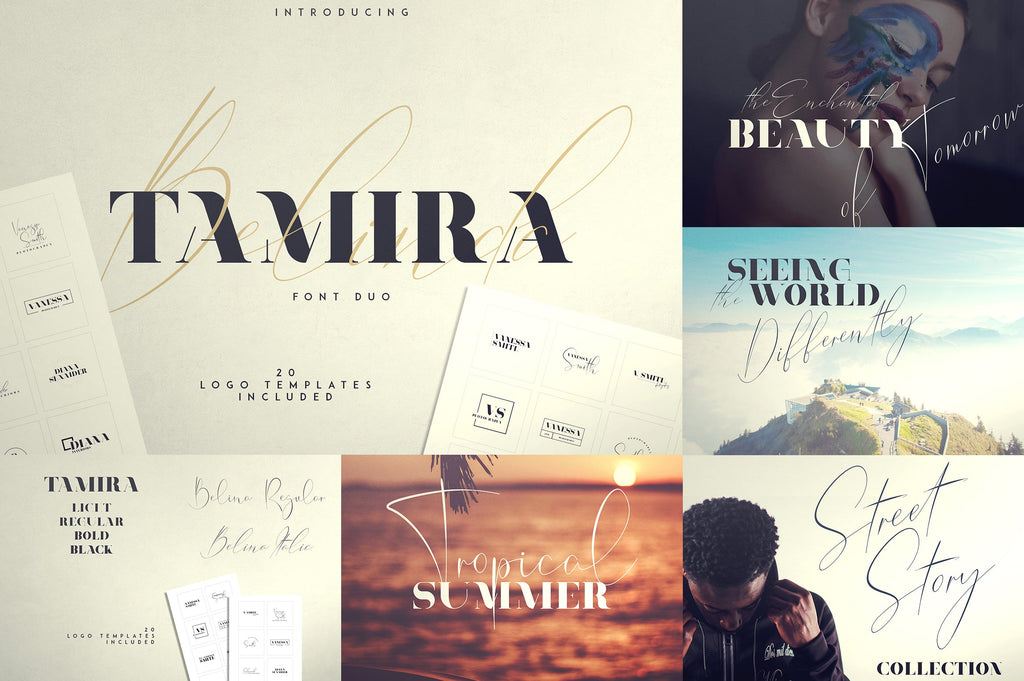 The Font Duo Collection | 8in1 - So Fontsy