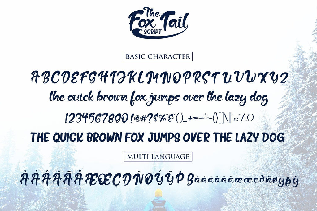 The Fox Tail Script - So Fontsy