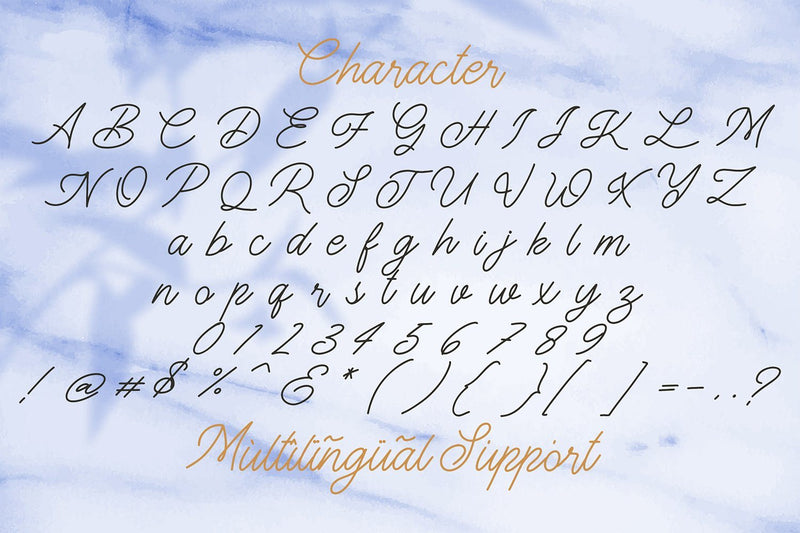 The Gallery - Monoline Script Font - So Fontsy