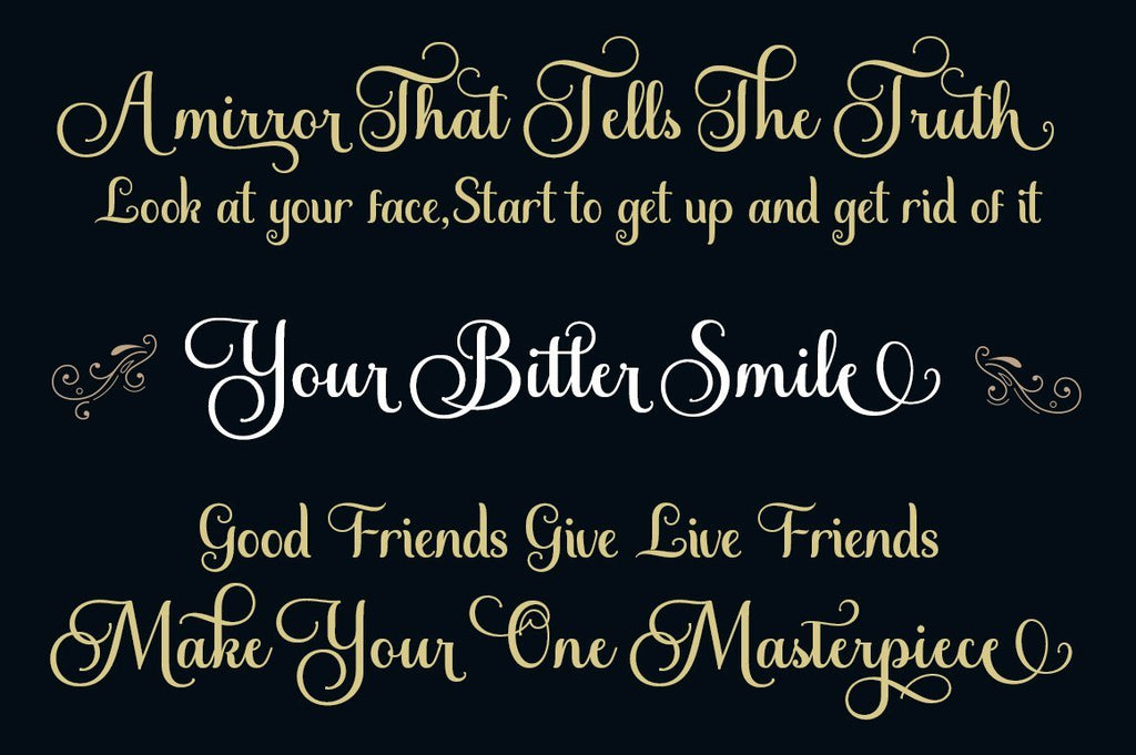 Sherilyn Script FONT DUO - So Fontsy