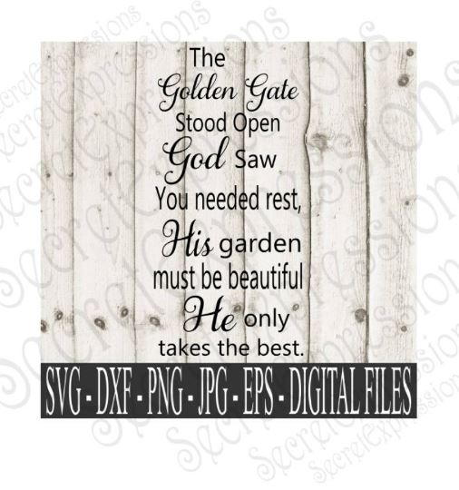 The Golden Gate Stood Open - So Fontsy