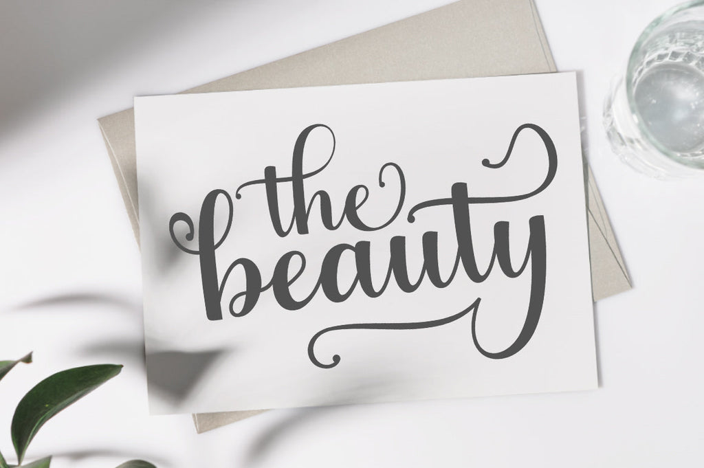 The Juliette Script Font - So Fontsy