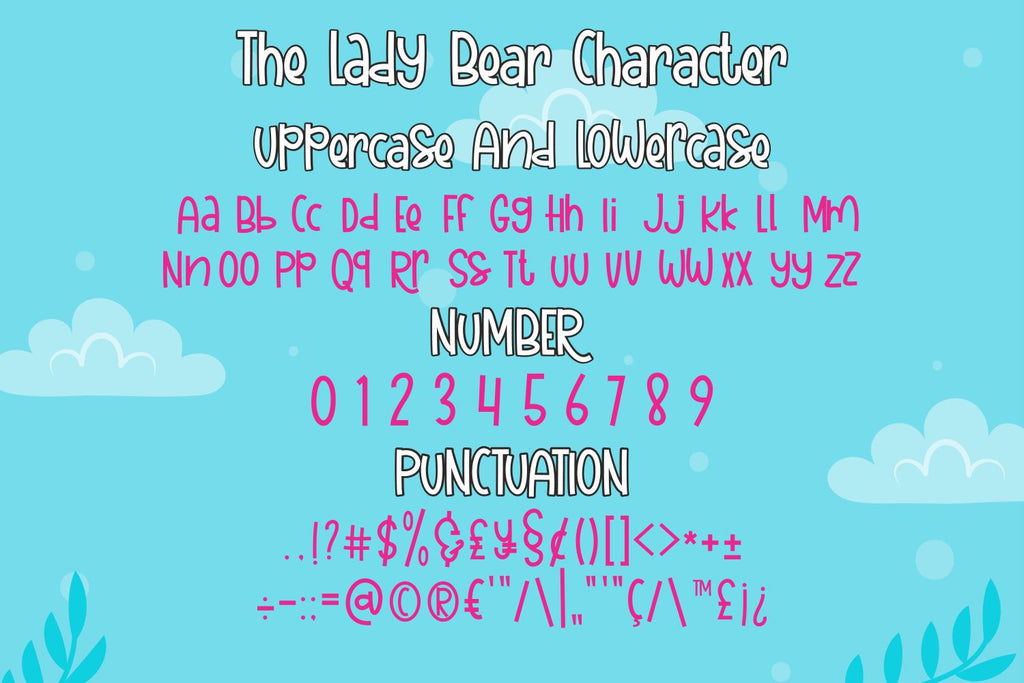 The Lady Bear - So Fontsy