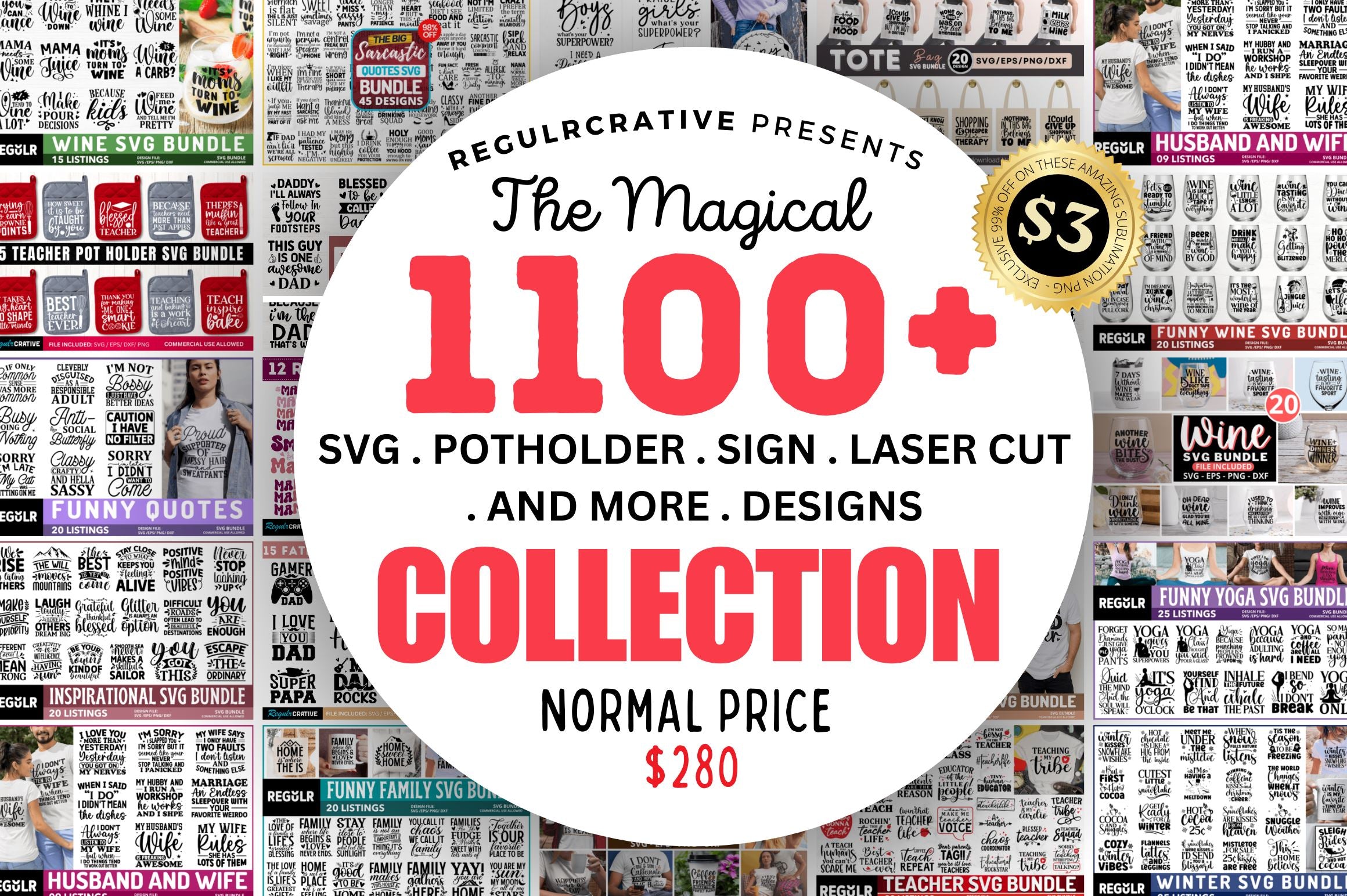 The Magical SVG Mega Bundle - So Fontsy