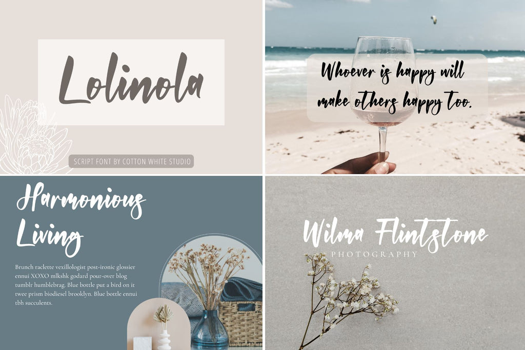 The Modern Script Bundle - So Fontsy