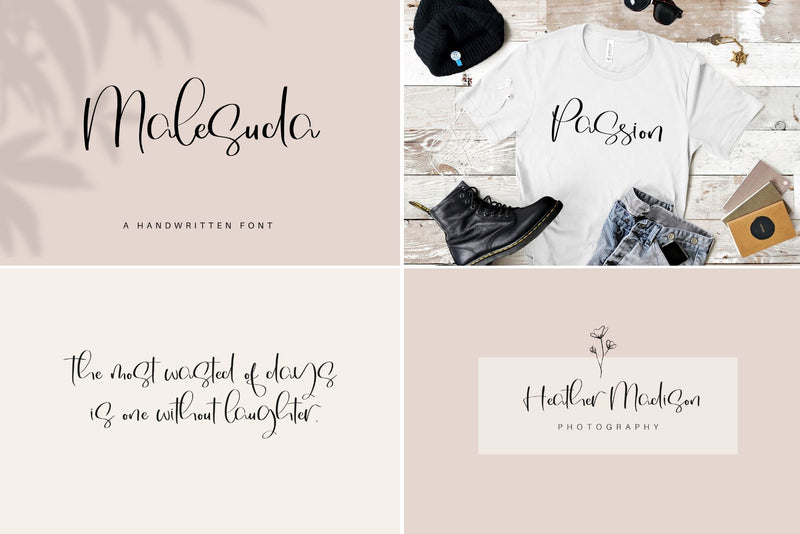 The Modern Script Bundle - So Fontsy