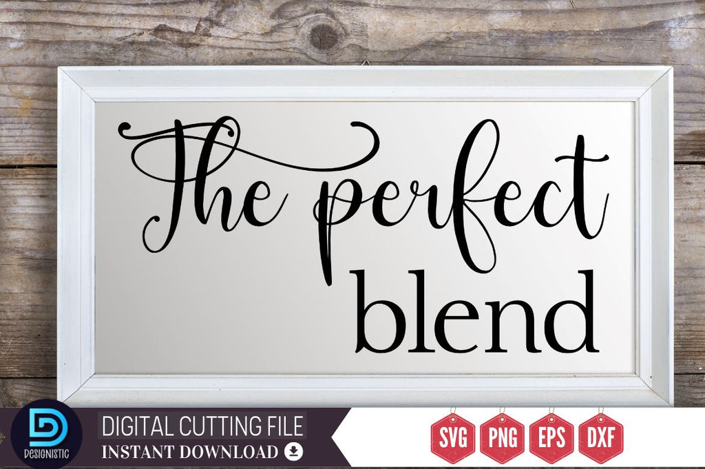 The perfect blend SVG - So Fontsy