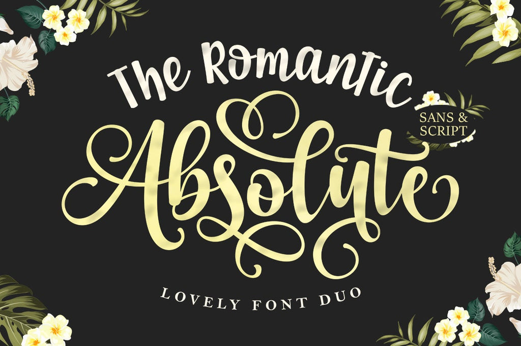 The Romantic Absolute Script - So Fontsy