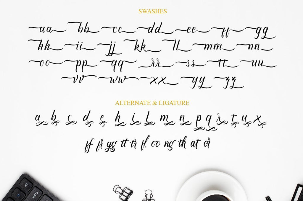 The Worthed / Bold Handwritten Font - So Fontsy