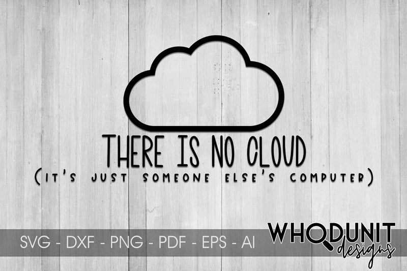 There is no Cloud SVG - So Fontsy