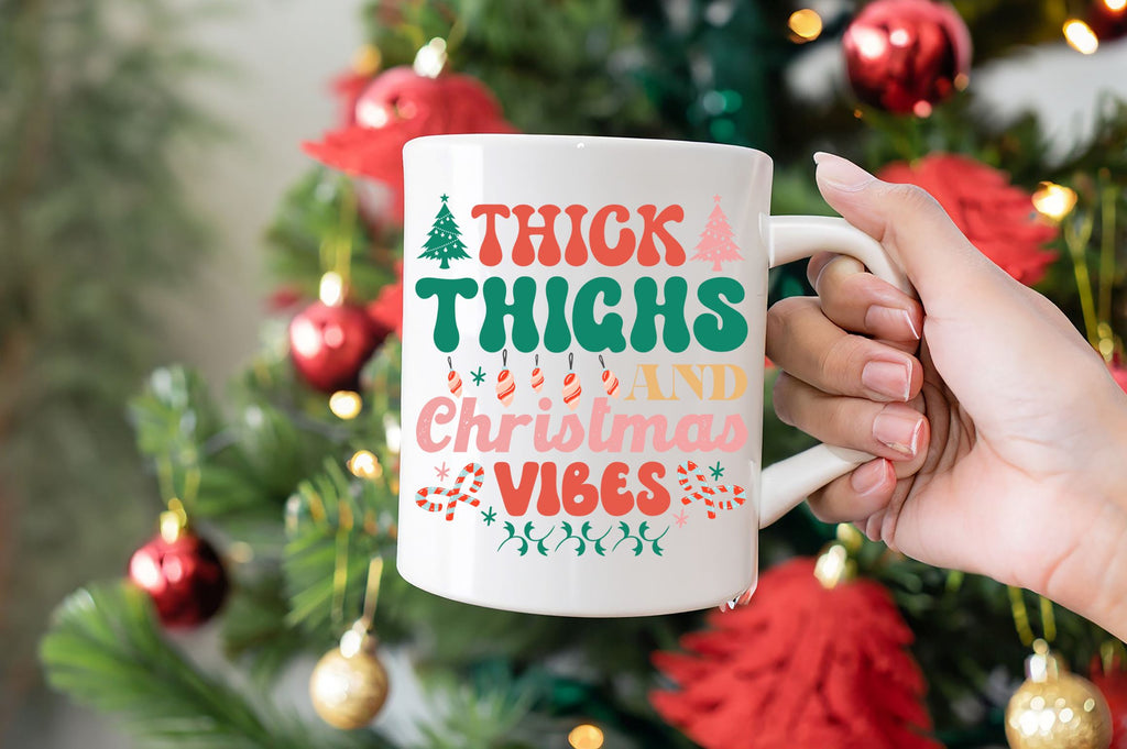 Thick things and christmas SVG Design - So Fontsy