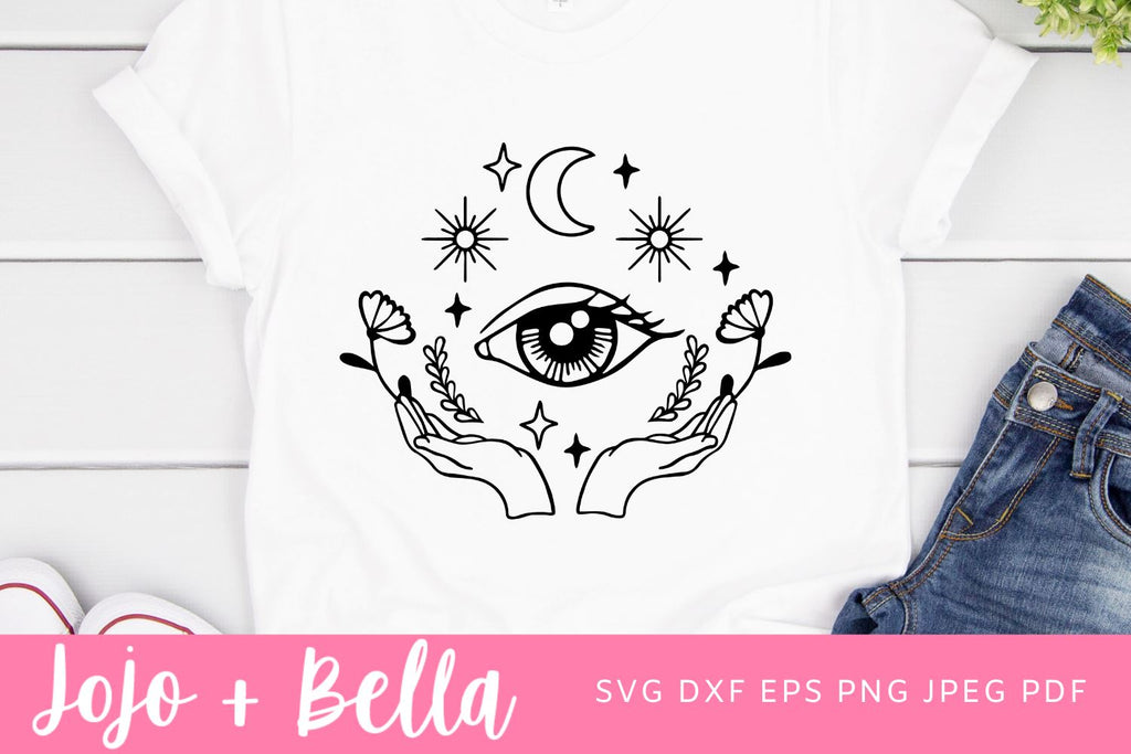 Third eye SVG design, Magic SVG file, Mystical SVG, Witchcraft Svg ...