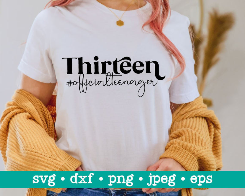 Thirteen svg, 13th birthday svg, 13th birthday girl svg, Hello 13 svg ...