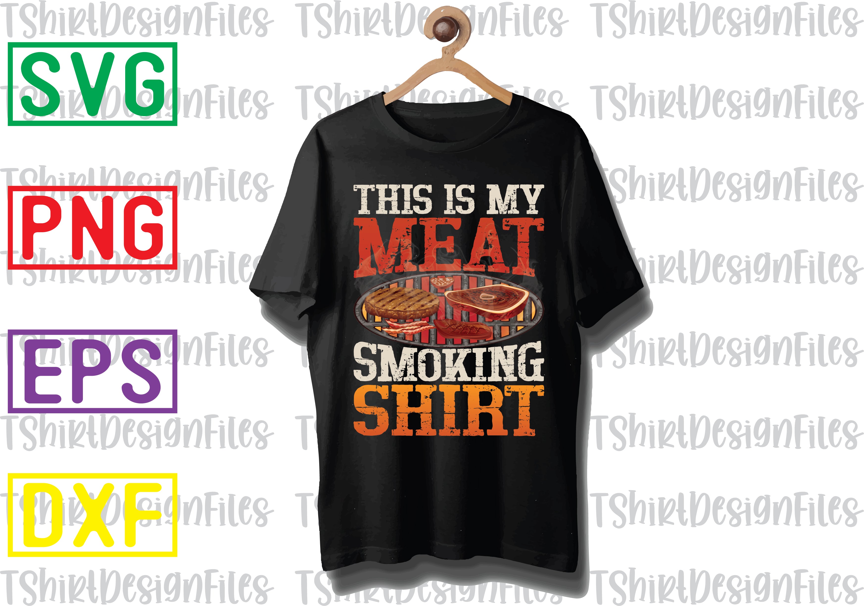 This is My Meat Smoking Shirt Svg, Barbecue Quotes Svg, BBQ Svg, Grill ...
