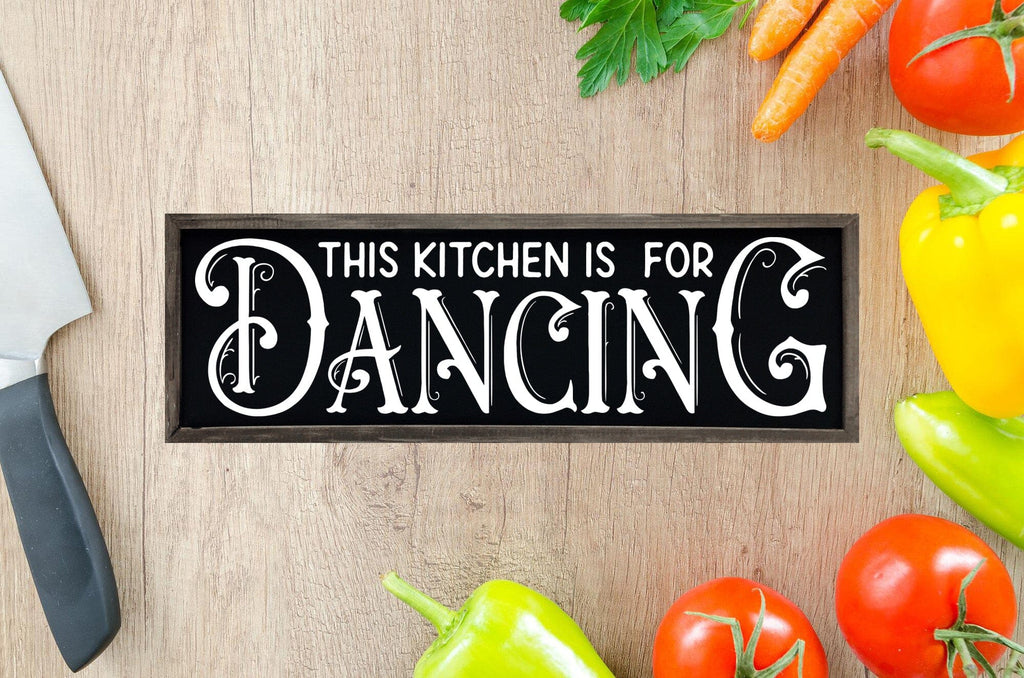 This Kitchen is for Dancing, Vintage Kitchen SVG - So Fontsy