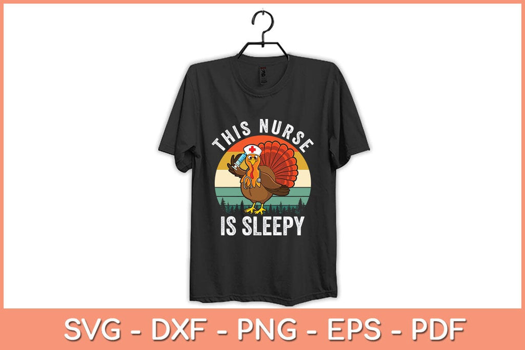 This Nurse is Sleepy Svg Cutting File - So Fontsy