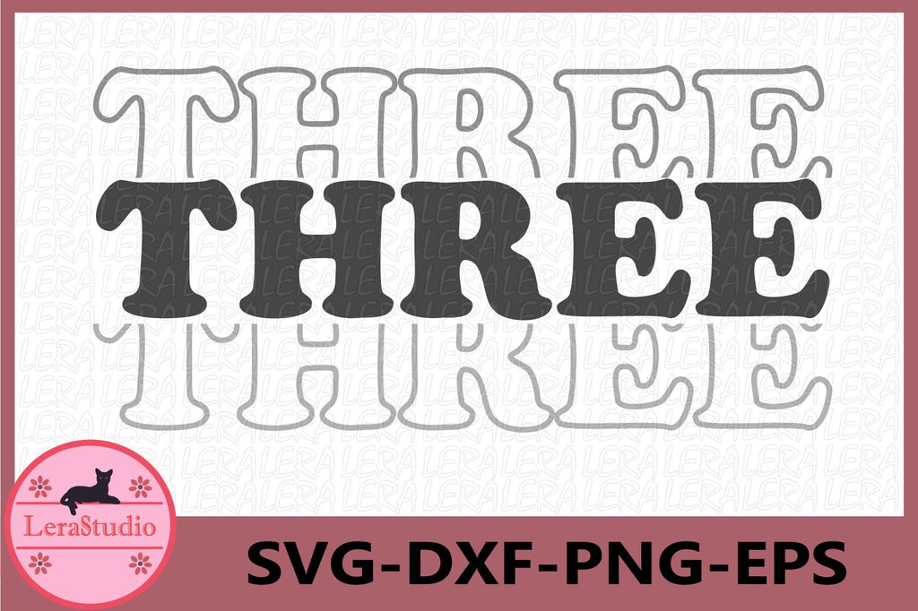 Three Svg - So Fontsy